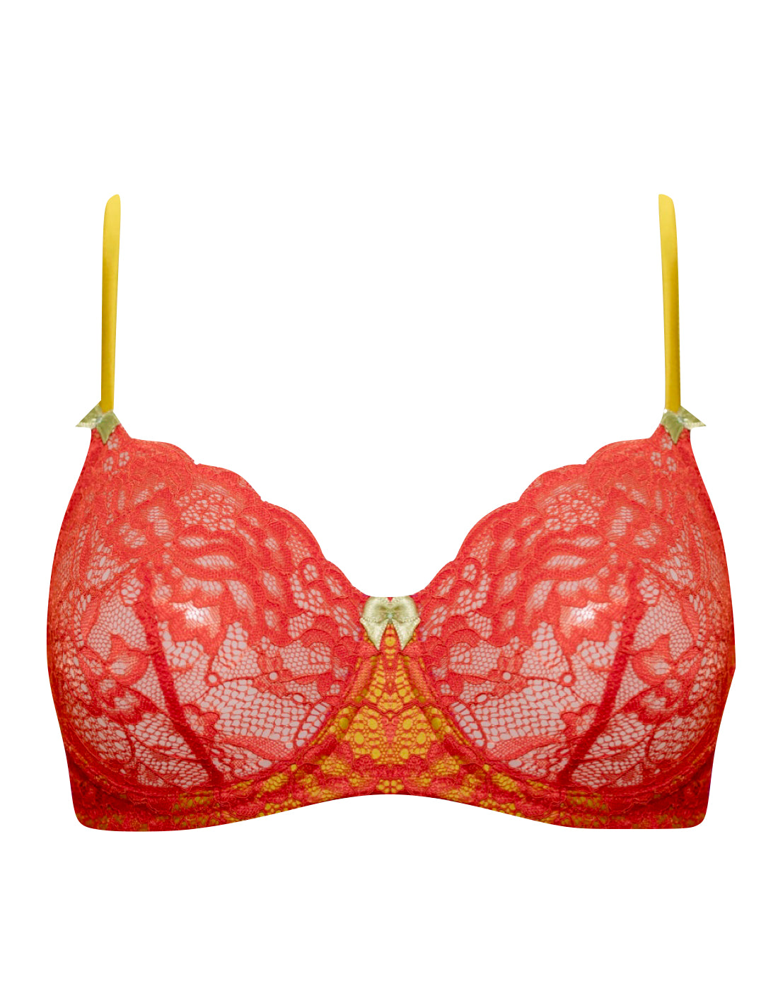 Orange Crush Comfort Bra - Mimi Holliday